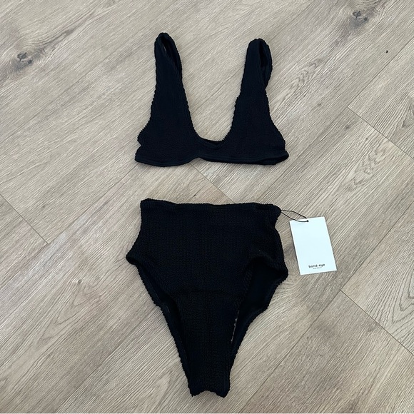 bond-eye | Swim | New Bond Eye Bikini Black Set | Poshmark